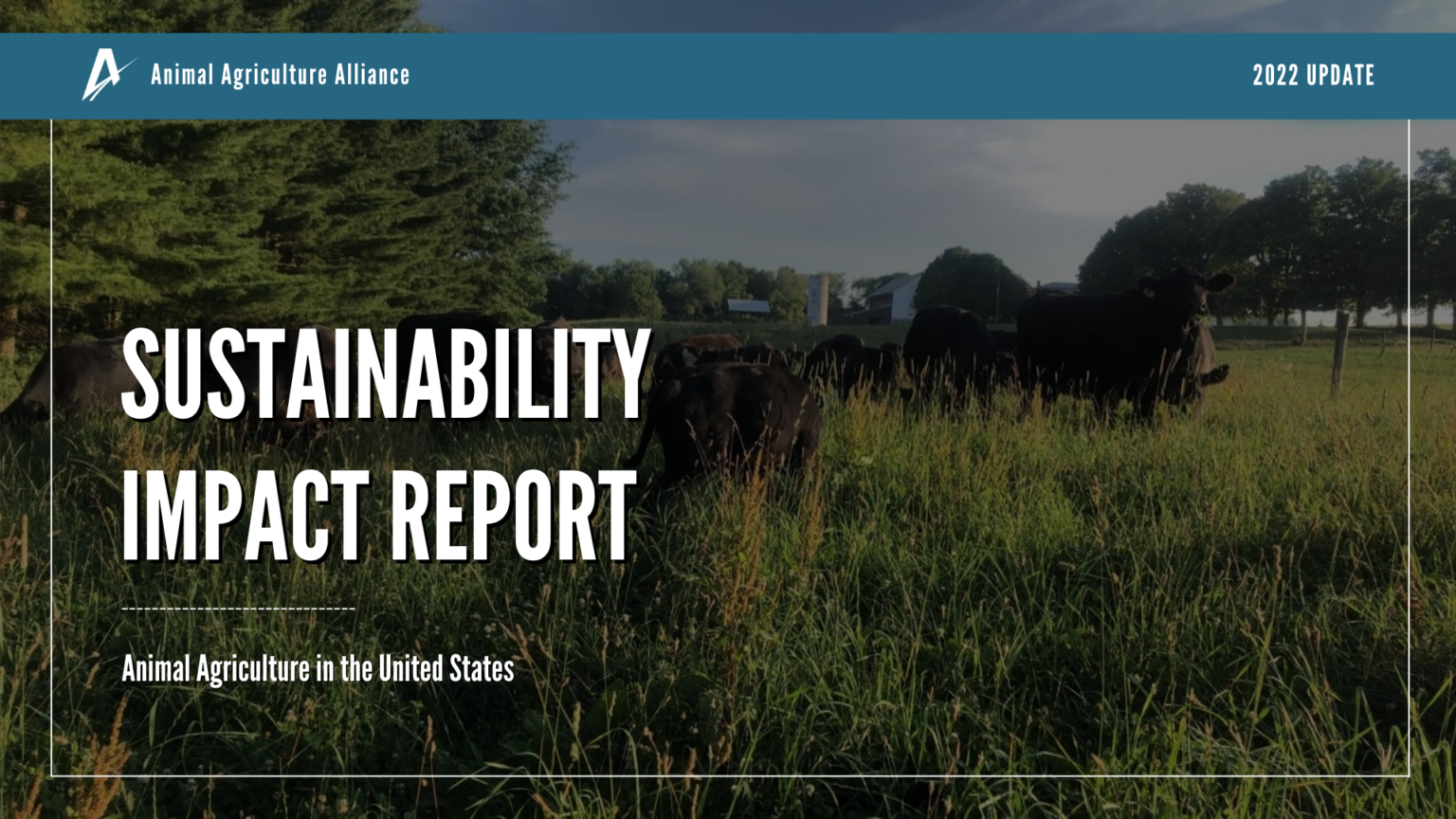 Sustainability - Animal Agriculture Alliance